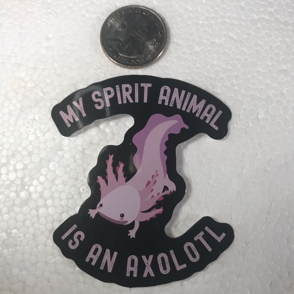Hand Crafted | Wall Decor | Spirit Axolotl Crazy Trending Waterproof ...
